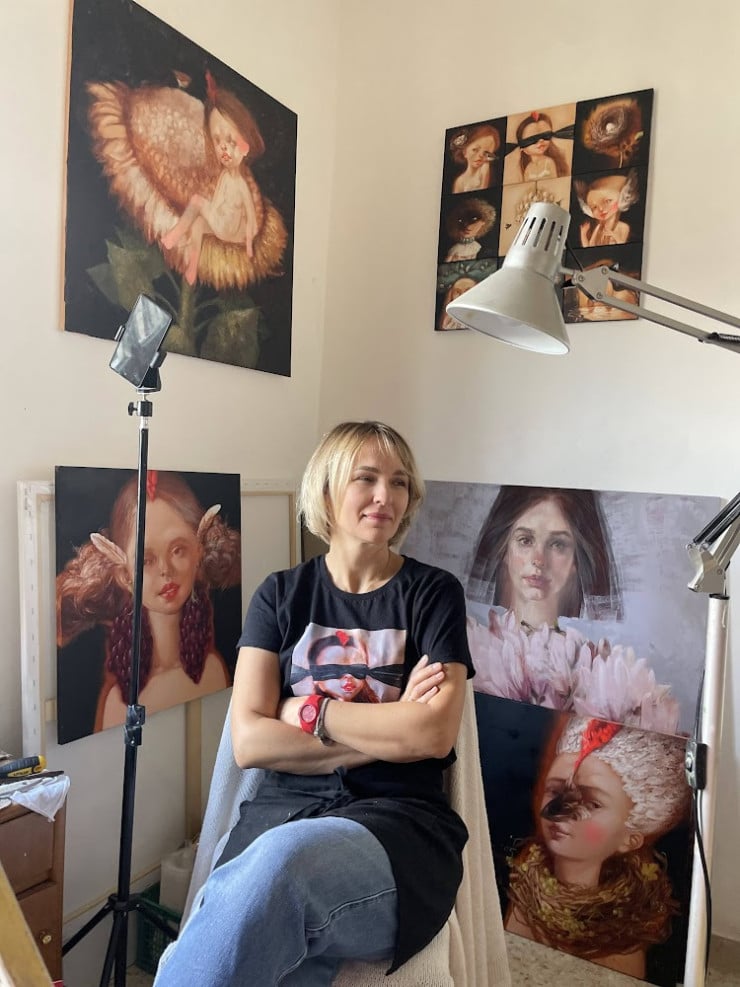 ArtRewards | Nataliya Derevyanko's Subconscious Bird-Girl